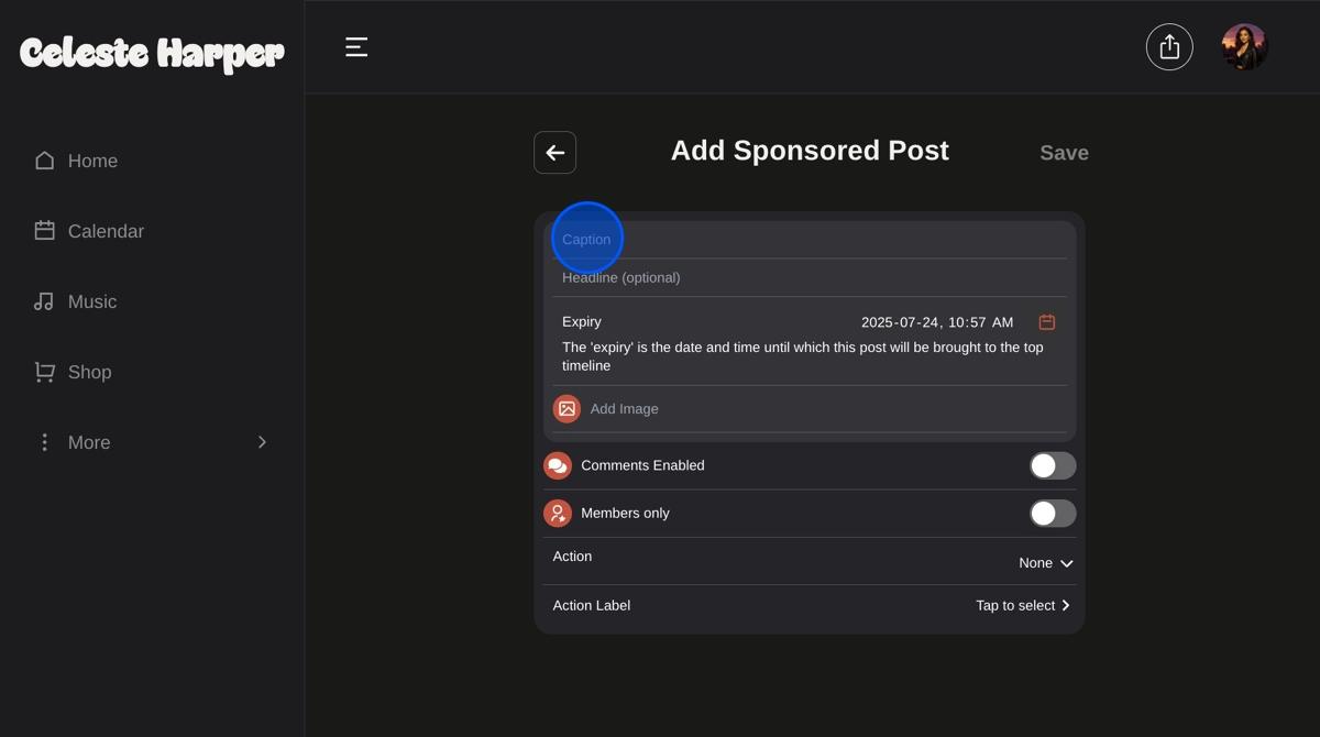 How to Create a Sponsored Post in your App – MySeat Media